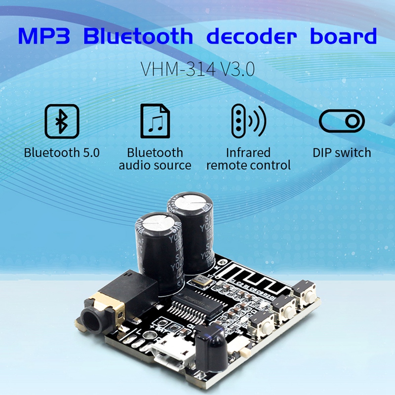 VHM-314 V3.0 Bluetooth Audio Receiver Board V3.0 Bluetooth Audio ...